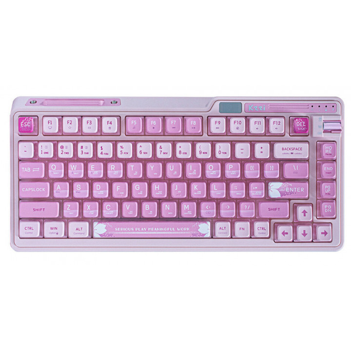 Клавиатура KZZI K75 Pro Sakura Pink Moment Linear Switch купить в ...