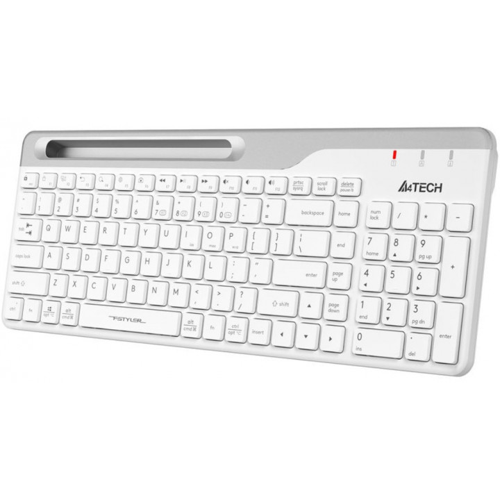 Клавиатура A4Tech Fstyler FBK25 (белый/серый) купить в Минске, цена