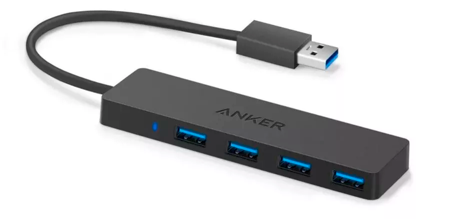 USB-хаб Anker Ultra Slim 4-Port USB 3.0 60см (A7516) купить в Минске, цена