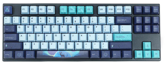 Клавиатура Varmilo VPT87 Kailh Prestige Silent aurora купить в Минске, цена